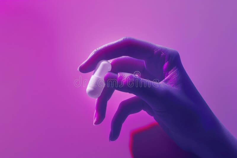 A Person Holding a White Object in Their Hand, Suitable for Use As a ...