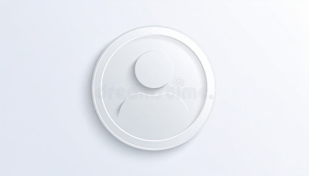 Person Icon Button, Seamless User Interface for Enhanced Digital ...