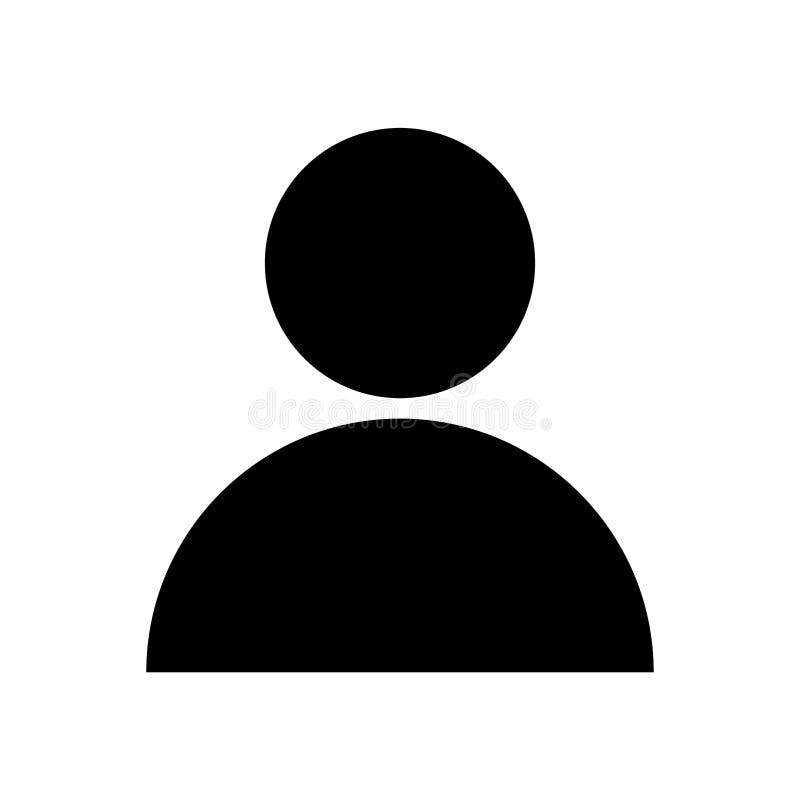 Key Person Icon Vector with Flat Color Style Isolated on White ...