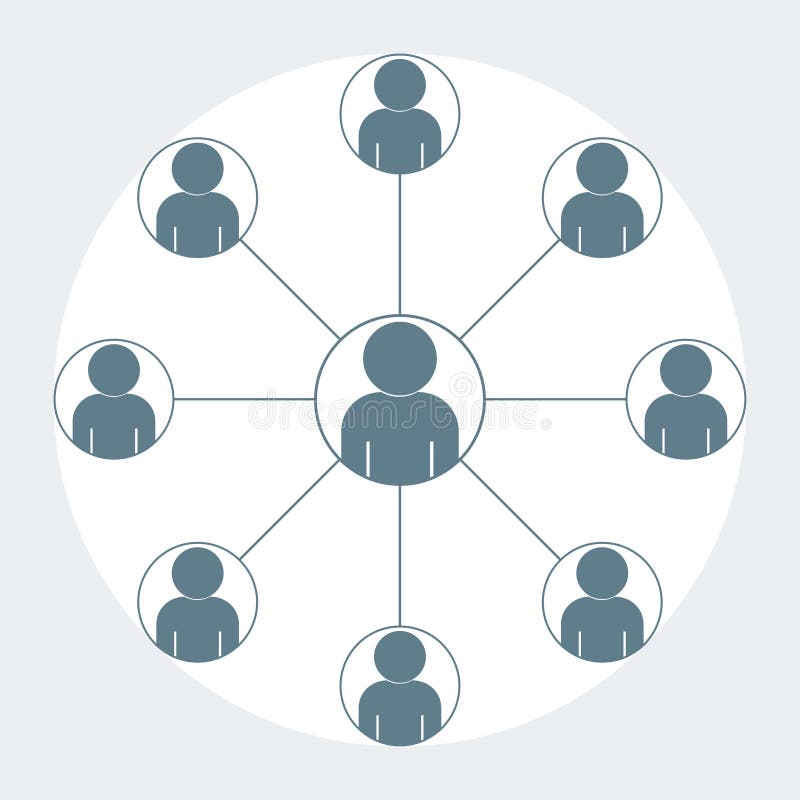 Person Icon Team Working Grey Colour Design Stock Vector - Illustration ...