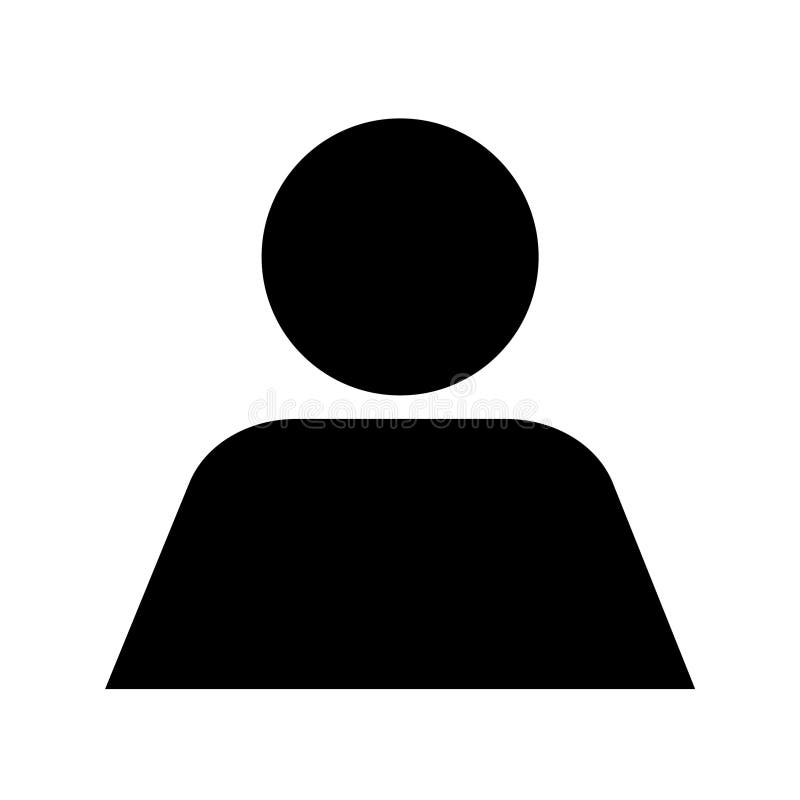 Person Icon Vector. User Sign. Profile Icon. Man Symbol Flat Design ...