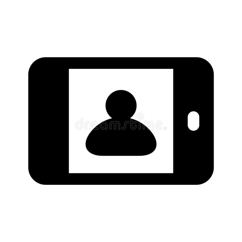 Mobile Person Icon Stock Illustrations – 145,331 Mobile Person Icon ...