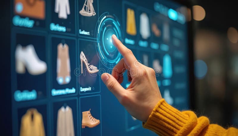 Shoes Personalization Concept Stock Vector - Illustration of mall ...