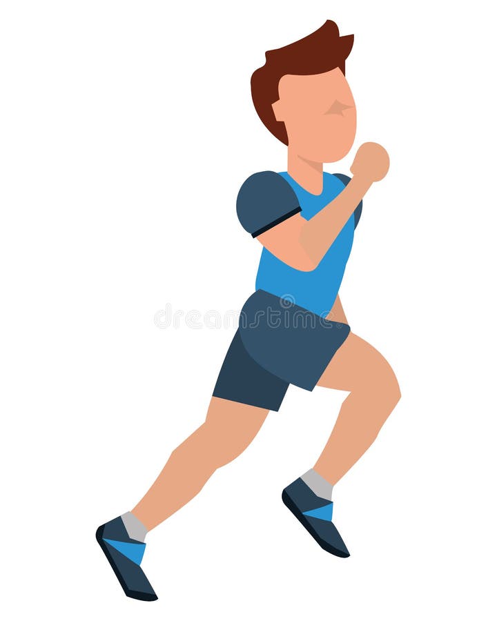 Person jogging icon design stock photo. Image of health - 73288174