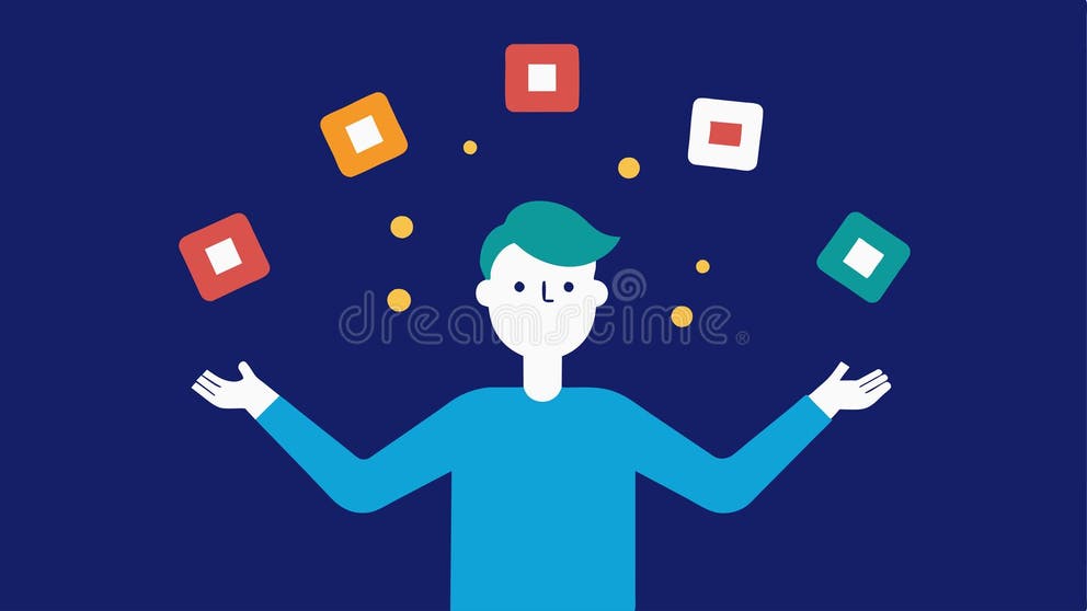 A Person Juggling Multiple Memory Cards Representing the Multitasking ...