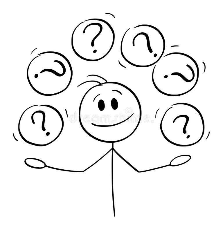 Stick Figure Confused Stock Illustrations – 607 Stick Figure Confused ...
