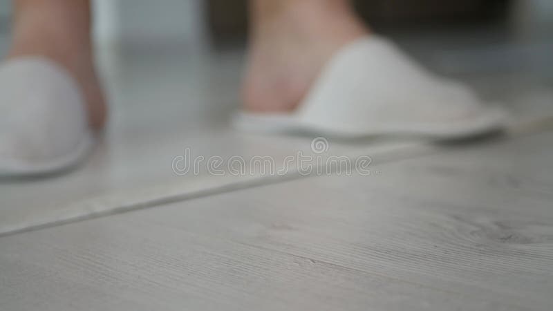 Person Letting a Letter in Front of the Entrance Door for Postman. Man ... Person Letting a Letter in Front of the Entrance Door for Postman. Man ...