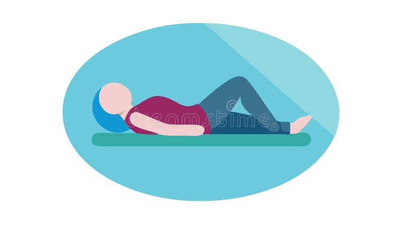 Person Lying Down Sleeping Flat Vector Icon Rest, Vector Design ...