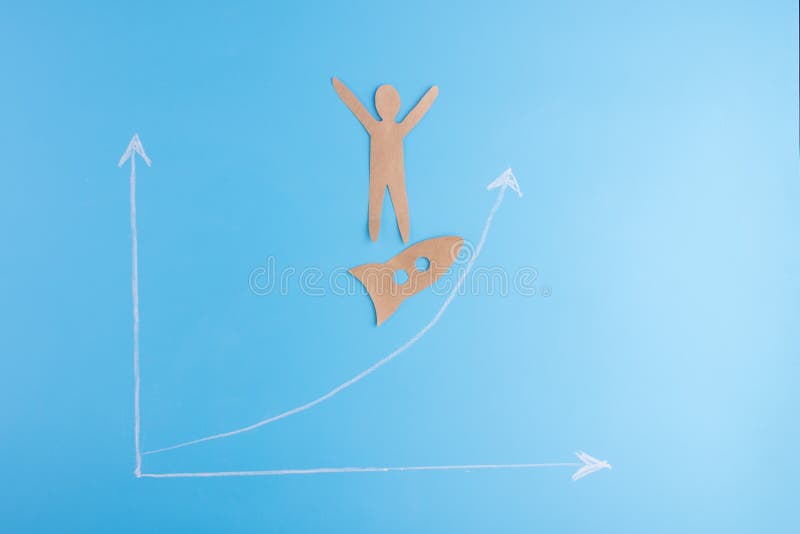 Person made from paper stock image. Image of forecast - 115318047