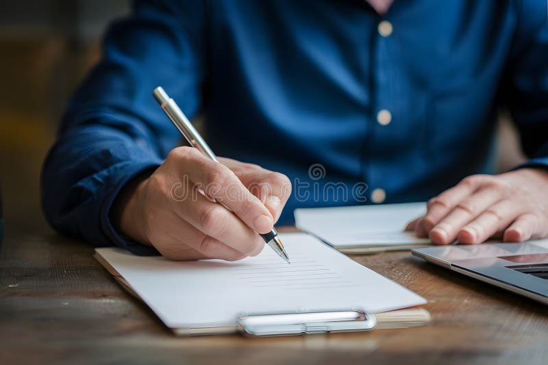 Person Makes List, Organizing Priorities To Facilitate Decision Making ...