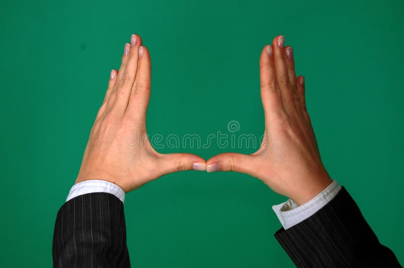 Person Making Square Using Hand Picture. Image: 83036043