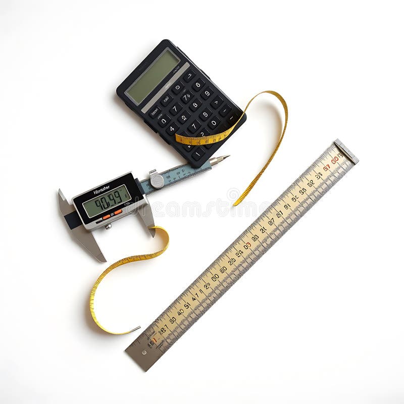 A Person Measuring the Thickness of a Thin Sheet of Metal Using a ...
