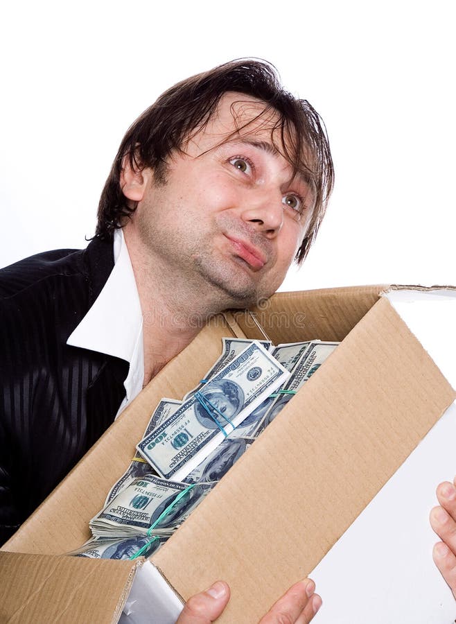 The person and money stock photo. Image of embezzlement - 2908162