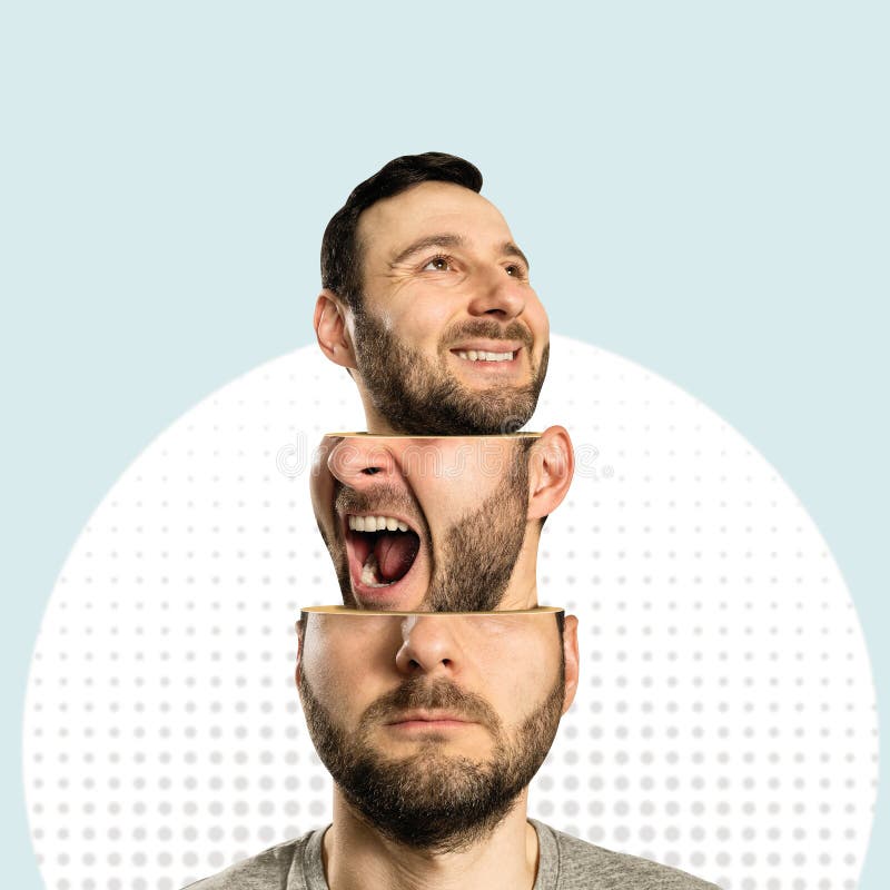 Multiple Personality Disorder Stock Photo - Image of help, health ...