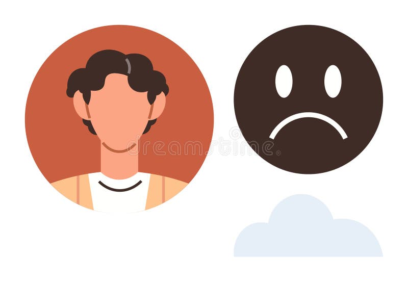 Person Sad Face Stock Illustrations – 43,660 Person Sad Face Stock ...