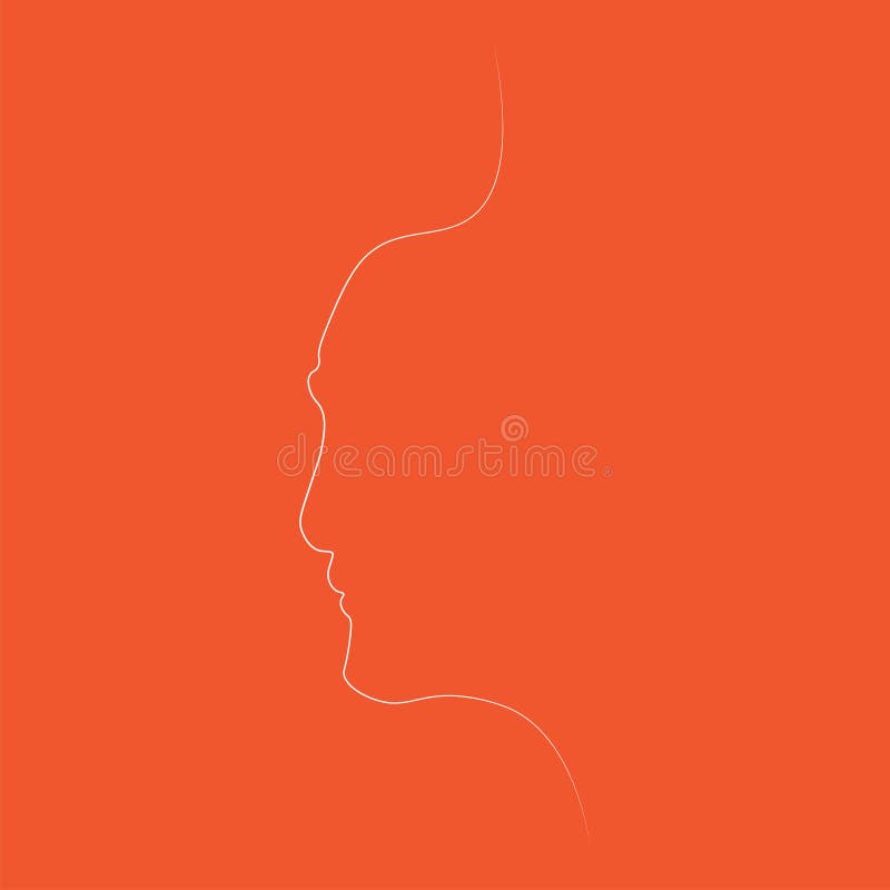 Continuous One Line Drawing of Man Portrait. Vector Line Art Male ... Continuous One Line Drawing of Man Portrait. Vector Line Art Male ...