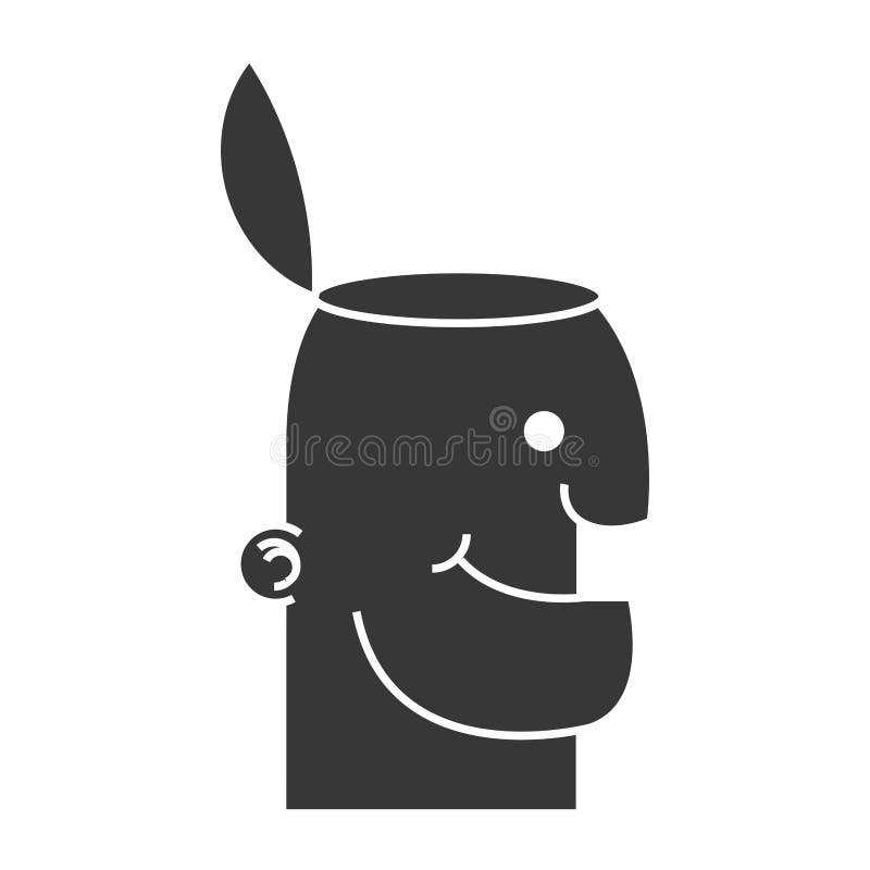 Person with open head icon stock illustration. Illustration of design ...