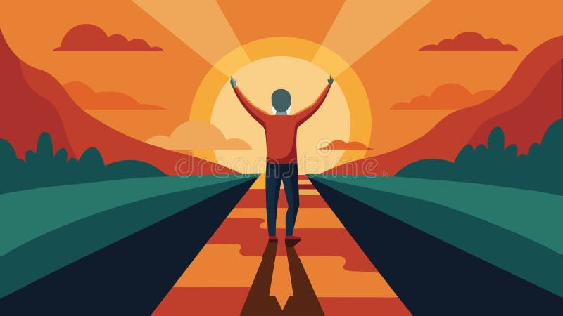 A Person Overcoming Addiction Facing Each Day with Strength and ...