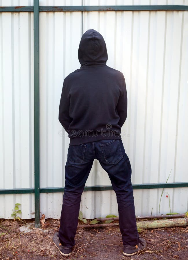 Person Pee outdoor stock photo. Image of problem, single - 92398952