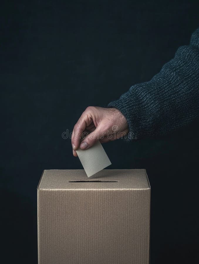 A Person Placing Paperwork into a File Cabinet or Storage Box Stock ...