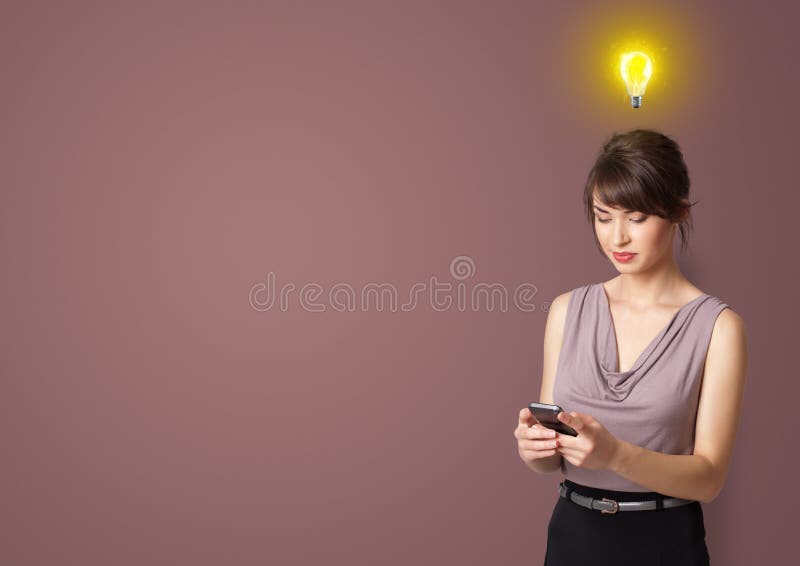 Person Presenting New Idea Concept Stock Image - Image of industry ...