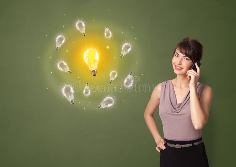 Person Presenting New Idea Concept Stock Photo - Image of executive ...