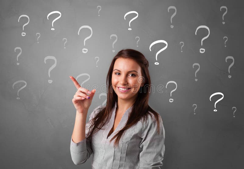 Person with Question Concept Stock Image - Image of decide, judgment ...