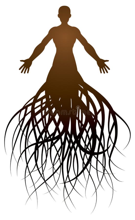 Person Roots Logo stock vector. Illustration of element - 37102779