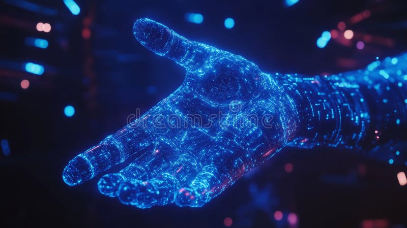 A Person S Fingers Shine with a Soft, Eerie Glow As they Navigate and ...