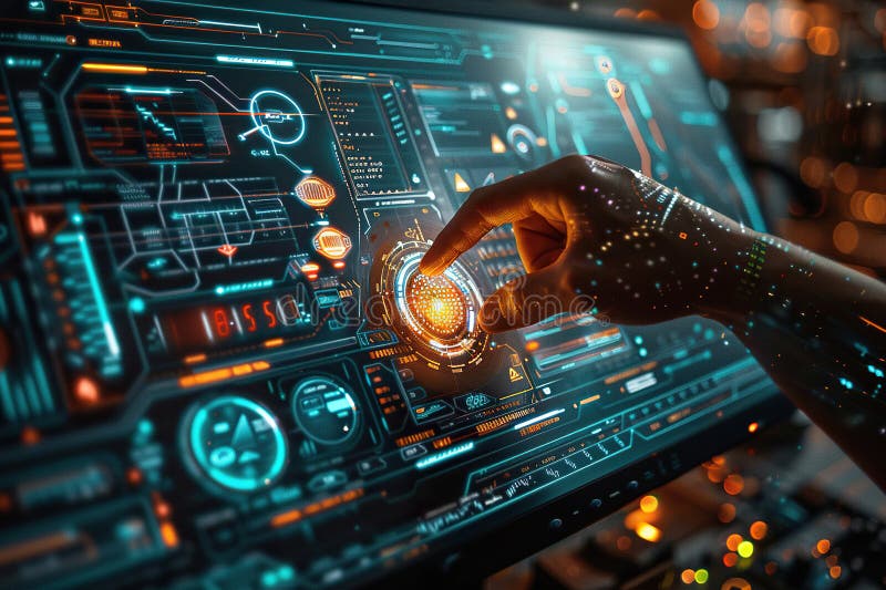 Virtual Controls Stock Illustrations – 807 Virtual Controls Stock ...