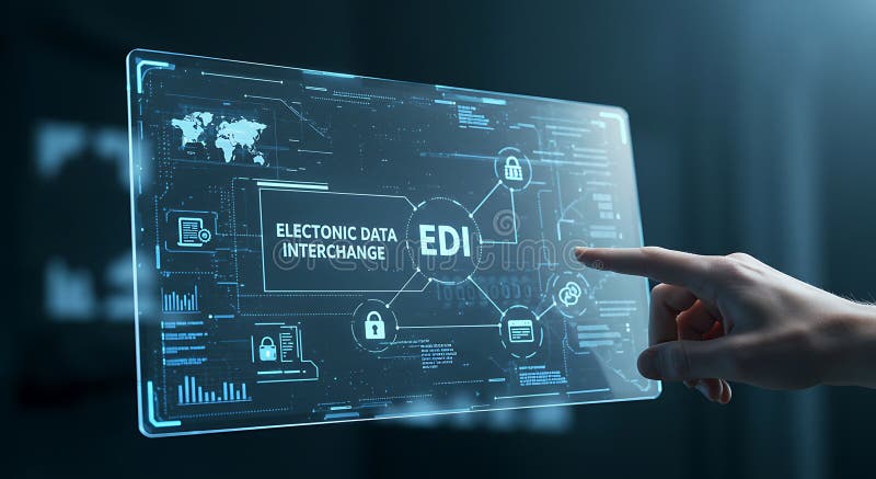 A Person S Hand Interacts with a Transparent Digital Interface Labeled ...
