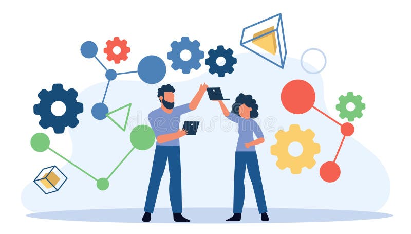 Person Scientist People Artificial Intelligence Vector Concept ...