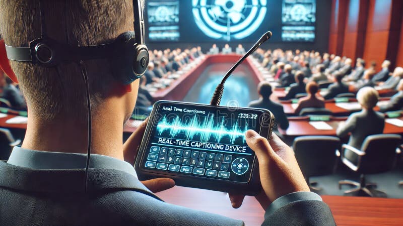 Captioning Devices Stock Illustrations – 26 Captioning Devices Stock ...