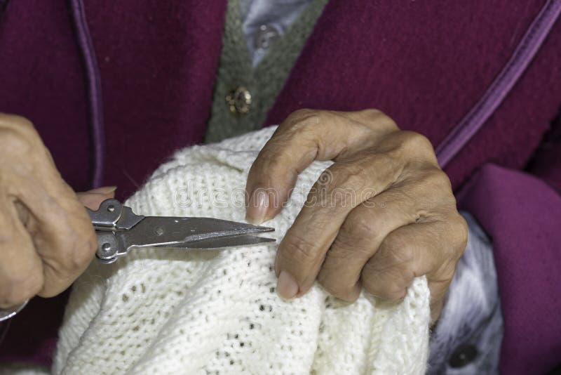 Person sewing machine stock photo. Image of cloth, clothing - 48579766