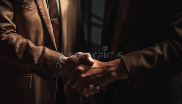 Person Shaking Hands Two Hands Shaking Hands Stock Image - Image of ...