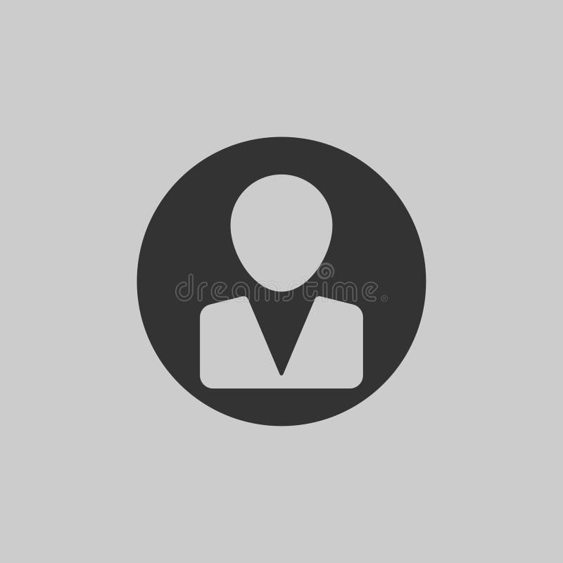 Person Sign Icon for Web and Mobile. Person Icon. Vector Illustration ...