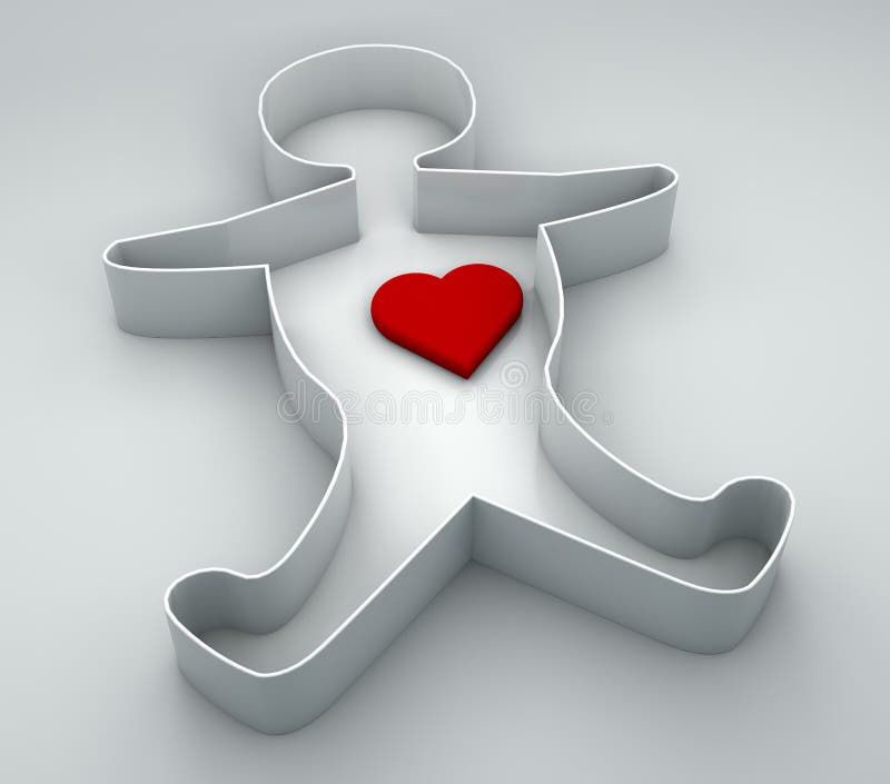 Little Cupid Inside Heart Shape Stock Illustrations – 4 Little Cupid ...