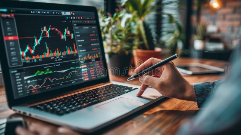 Person Sitting in Front of Laptop Computer Stock Photo - Image of ...