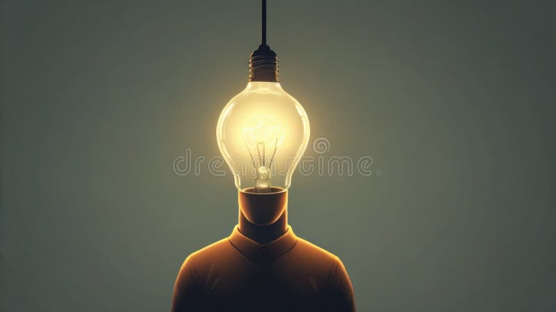 A Person Solving a Complex Puzzle, with a Lightbulb Appearing Above ...