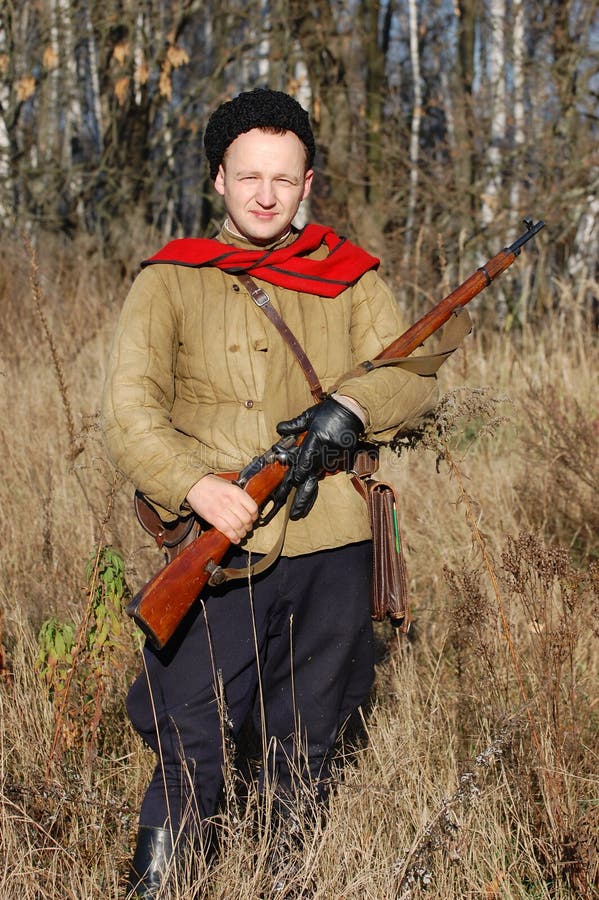 Person in Soviet WW2 Military Uniform Stock Photo - Image of soviet ...