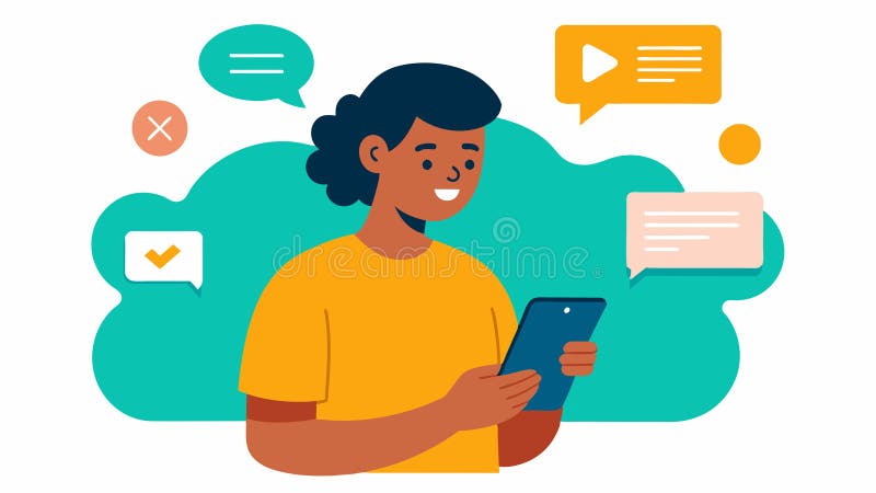 A Person with Speech Difficulties Using a Speechtotext App on Their ...