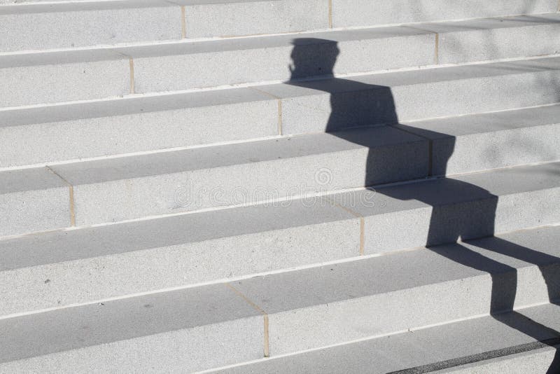 Shadows over steps stock photo. Image of shadows, throwing - 181762998