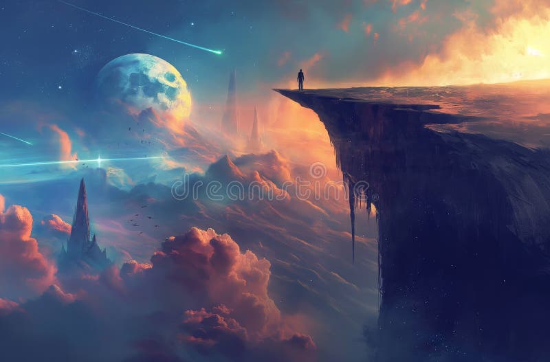 790 Cliff Edge Fantasy Stock Photos - Free & Royalty-Free Stock Photos ...