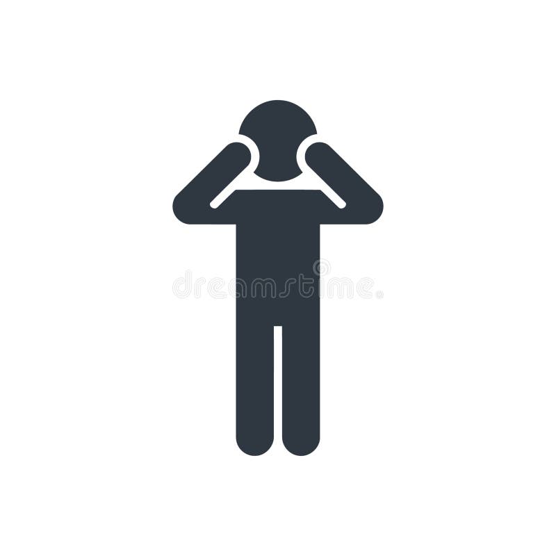 Person Standing Hands Overhead Icon Stock Vector - Illustration of ...