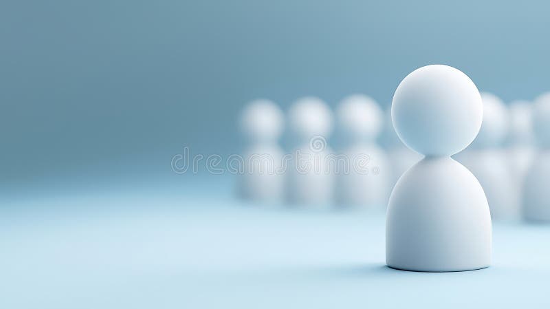 Person Stands before Group in Professional or Community Setting ...