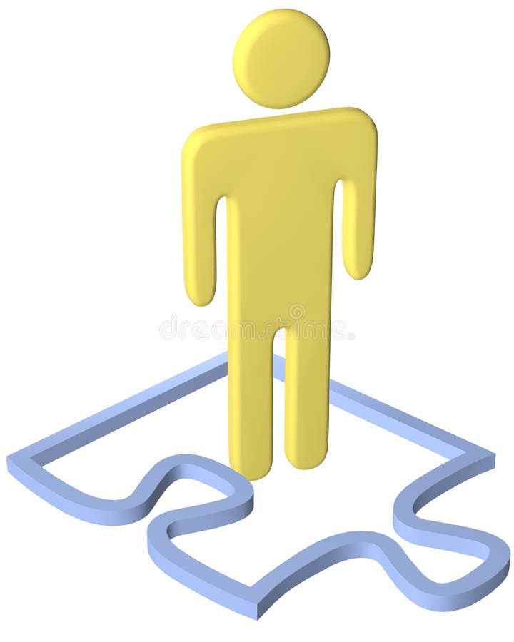 Stick Man Stick Figure Jigsaw Puzzle Stock Illustrations – 106 Stick ...