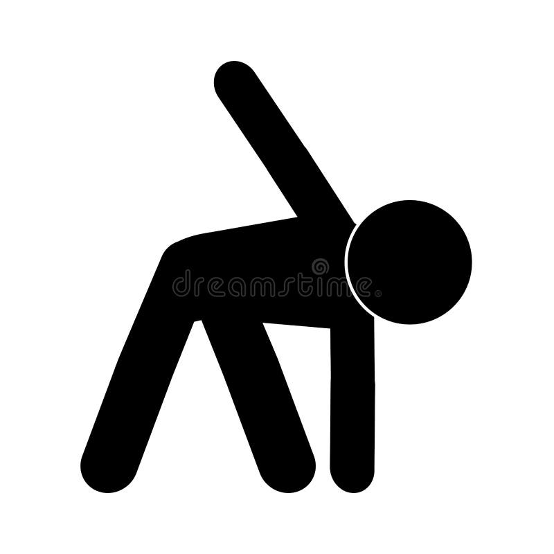 Warming Up Vector Icon On White Background. Flat Vector Warming Up Icon ...