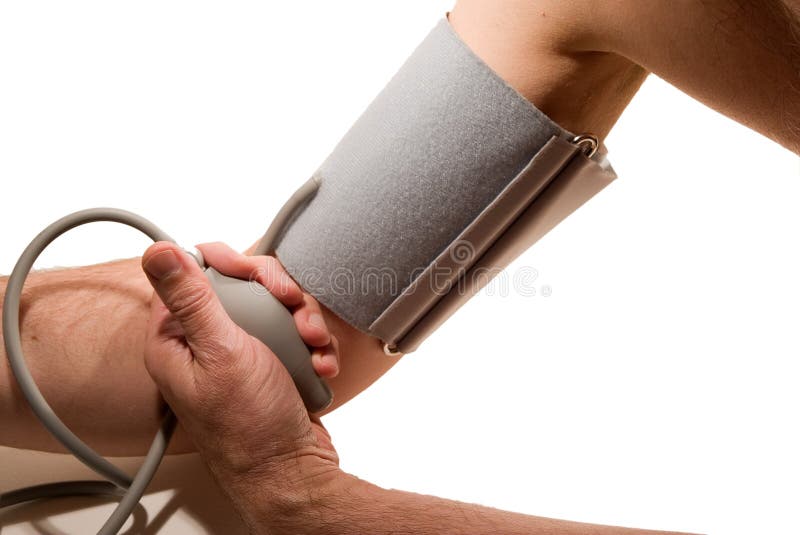 Person Taking Blood Pressure Stock Photo - Image of blood, check: 7691886