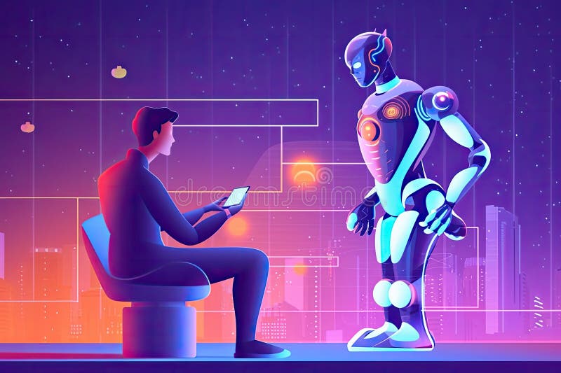 Robotic Ai . Futuristic Technology or Machine Learning . Humanoid Face ... Robotic Ai . Futuristic Technology or Machine Learning . Humanoid Face ...