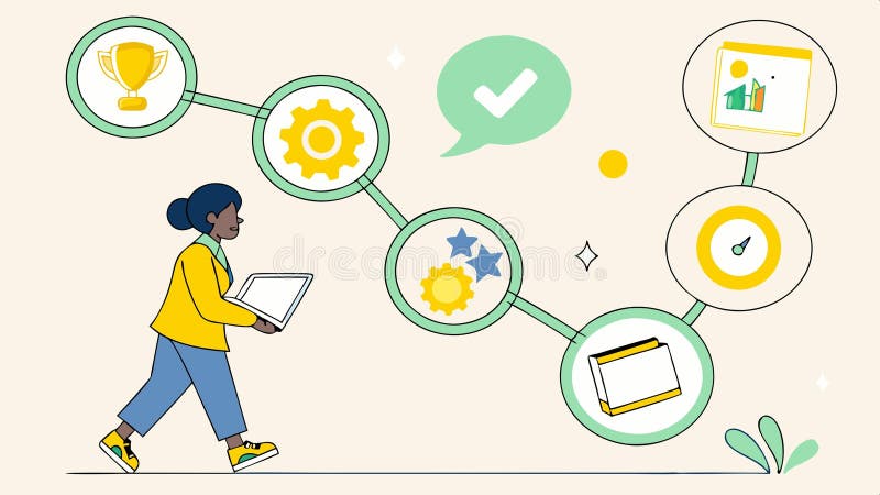 Person Tech Icons Network Ideas Digital Knowledge Vector Design ...